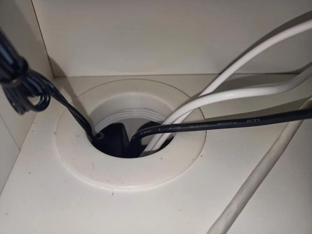 51mm hole cable passthrough for 16mm thick sheet by RynoRC MakerWorld: Download Free 3D Models