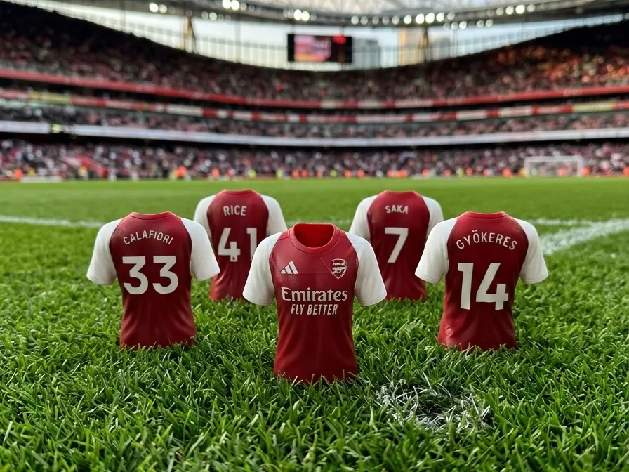 Arsenal Mini Jersey Collection - Free 3D Print Model - MakerWorld