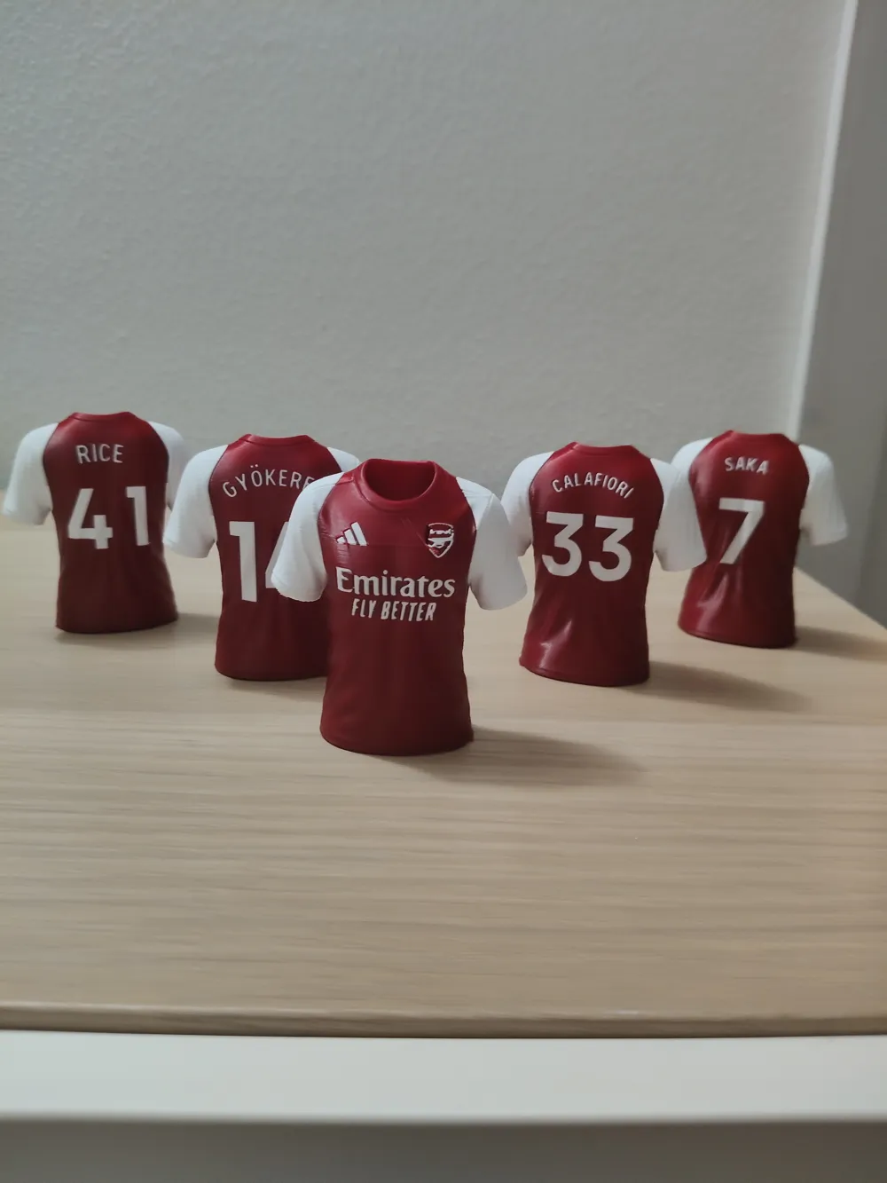 Arsenal Mini Jersey Collection 2025-2026 - Free 3D Print Model - MakerWorld