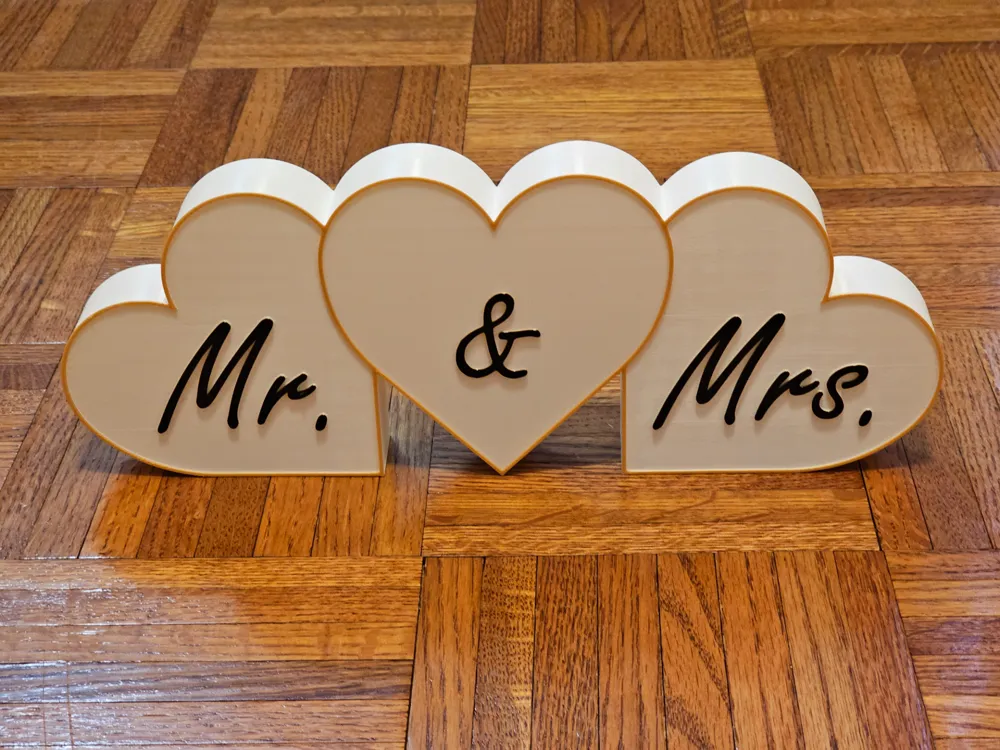 Mr. & Mrs. Decoration by Stevengineer.ing - MakerWorld