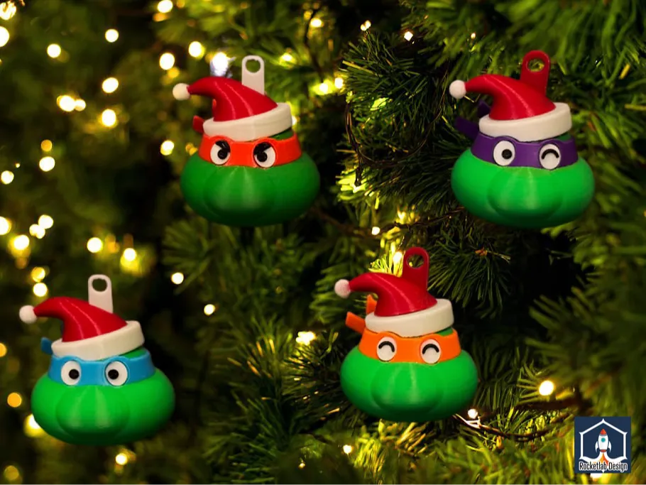 Cowabunga Christmas! by Rocketlab Design MakerWorld: Download Free 3D Models