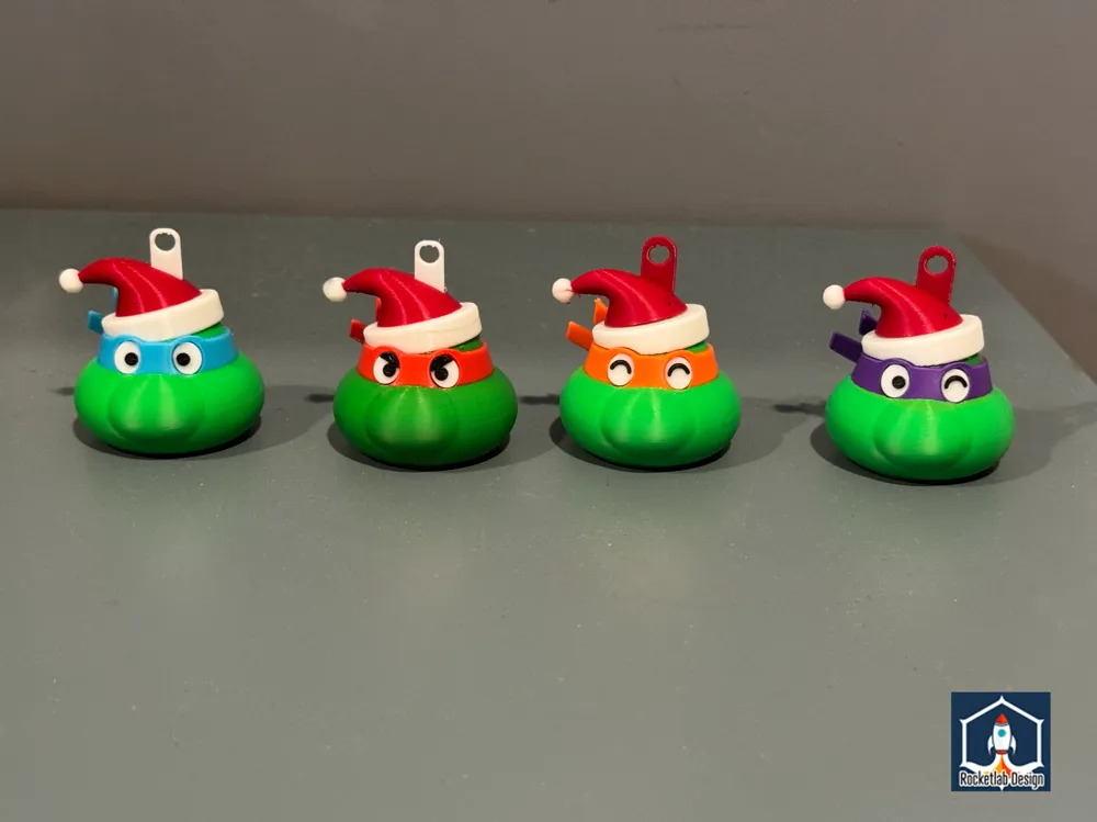 Cowabunga Christmas! by Rocketlab Design MakerWorld: Download Free 3D Models