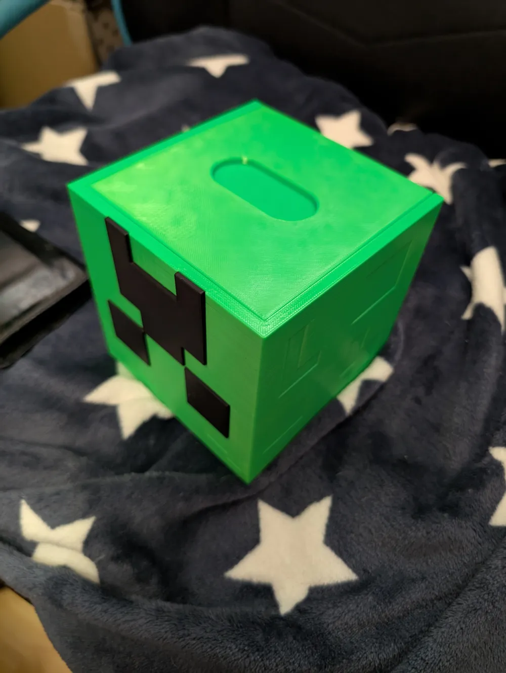 Minecraft Creeper Piggy Bank (Without AMS) - Free 3D Print Model ...