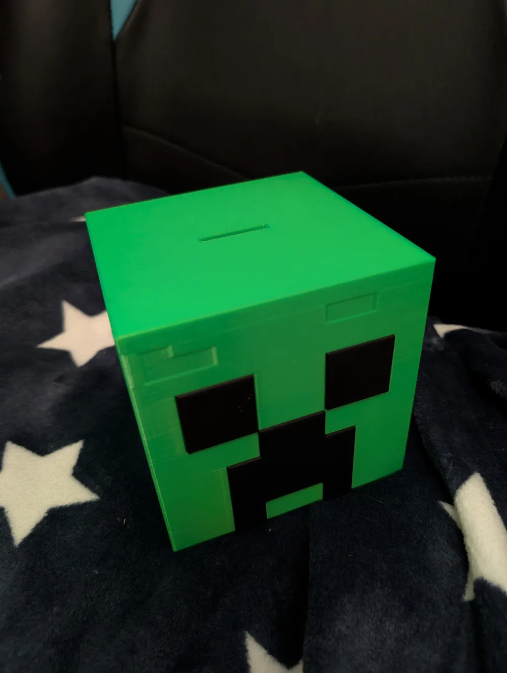 Minecraft Creeper Piggy Bank (Without AMS) - Free 3D Print Model ...
