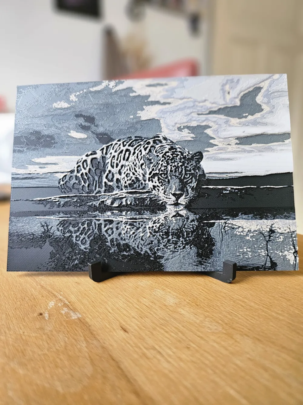 Hueforge - Leopard by Anniiluff - MakerWorld