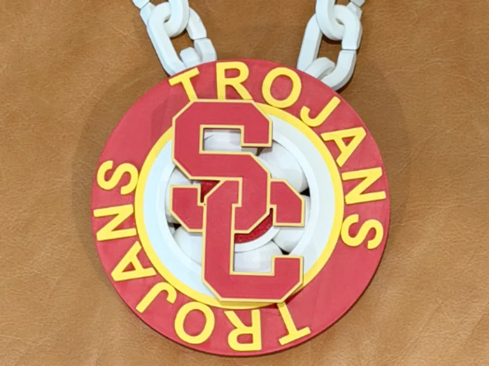 USC Trojans Spinner Chain by jckrenrut MakerWorld: Download Free 3D Models