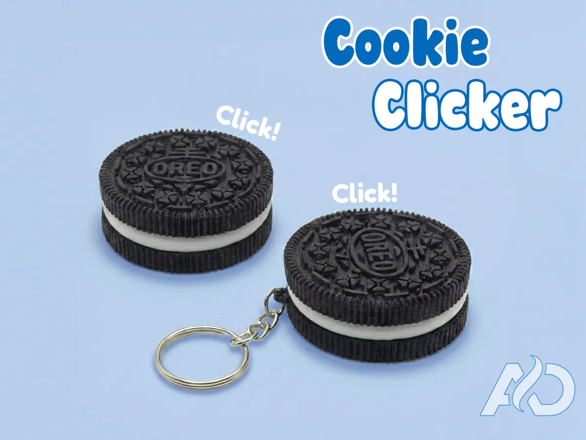 OREO COOKIE CLICKER - Free 3D Print Model - MakerWorld