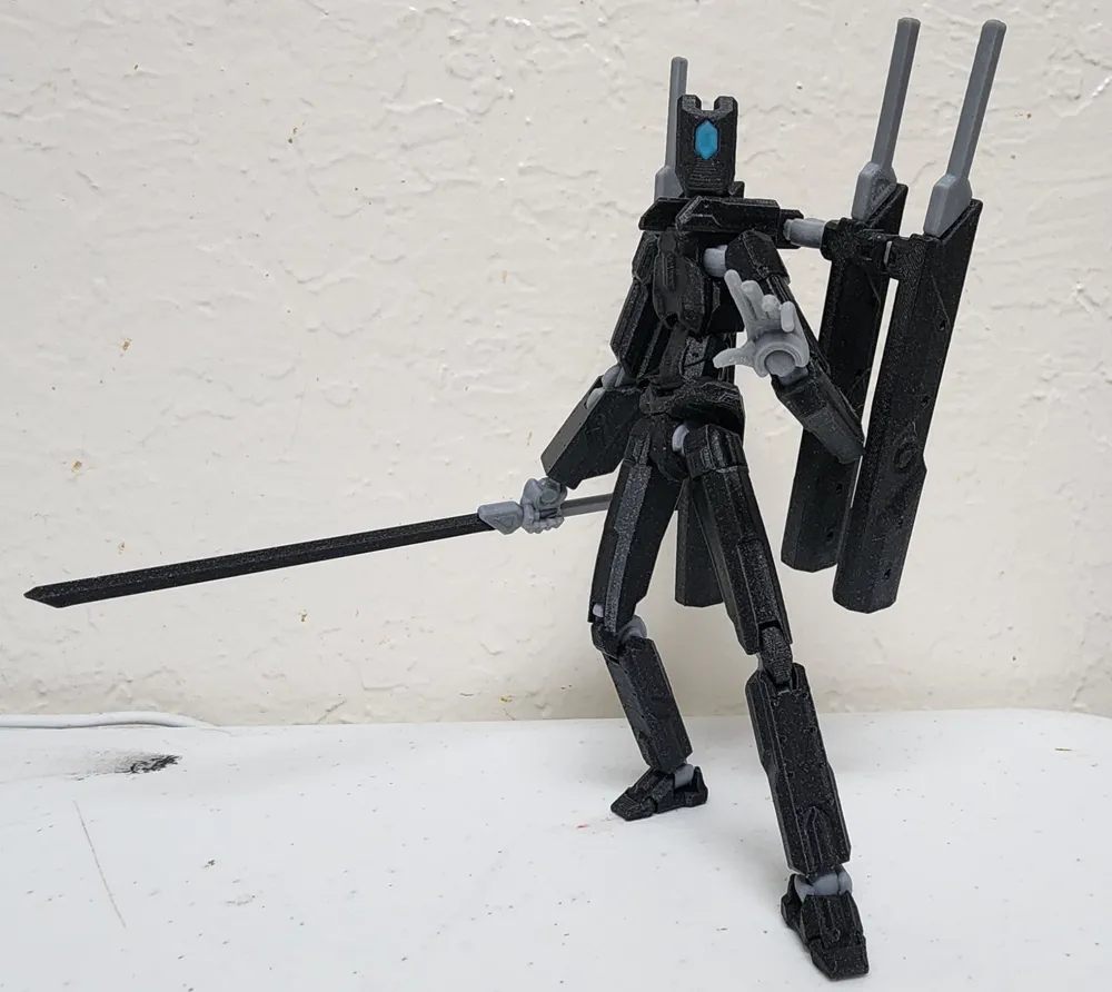 Dummy 13 Gun Sheathe (WIP) - Free 3D Print Model - MakerWorld