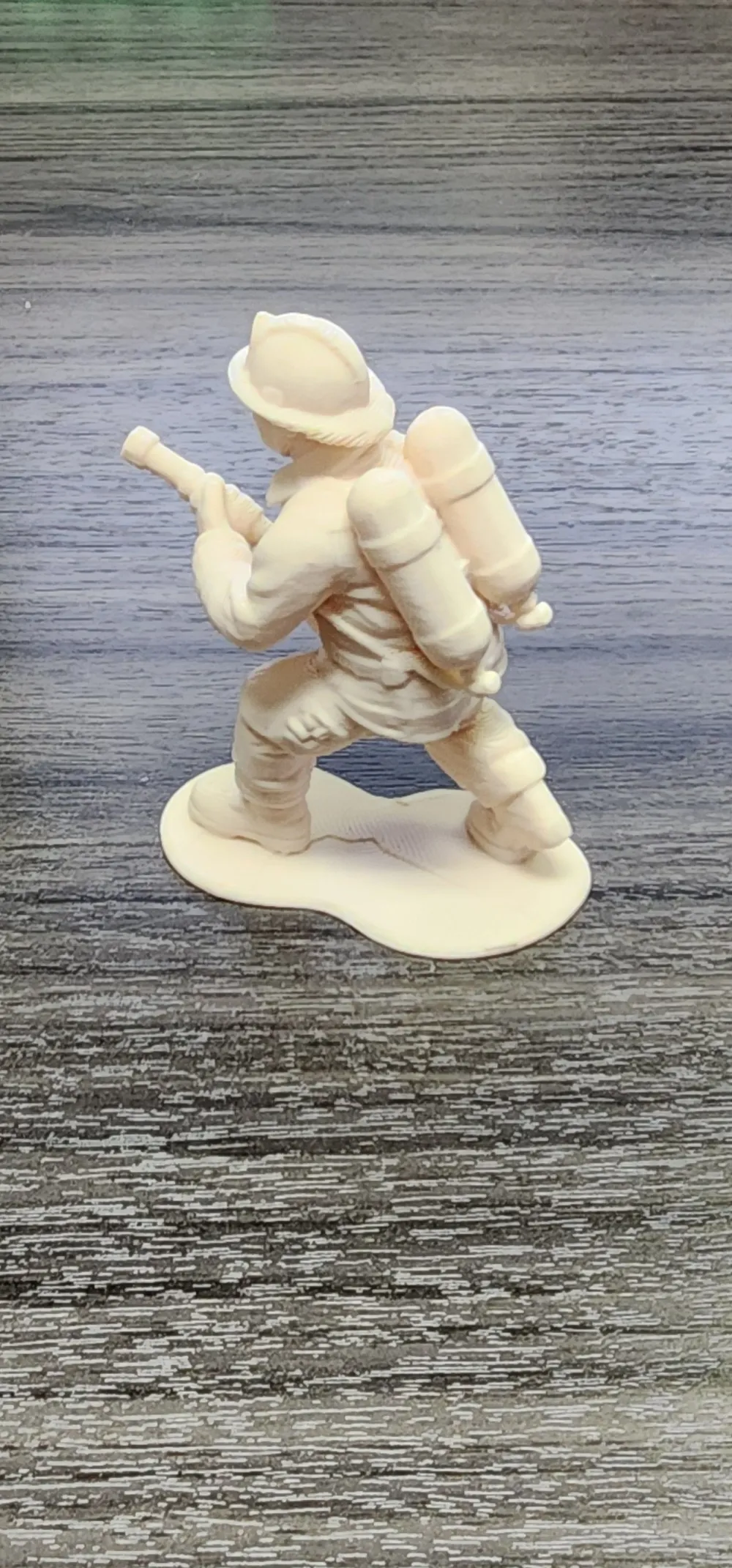 Fire Fighter Fireman Mini Miniature Model Statue by Florida Features ...