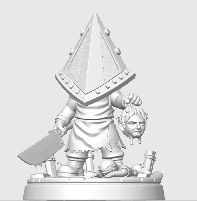 Silent Hill-inspired Pyramid Head - Free 3D Print Model - MakerWorld