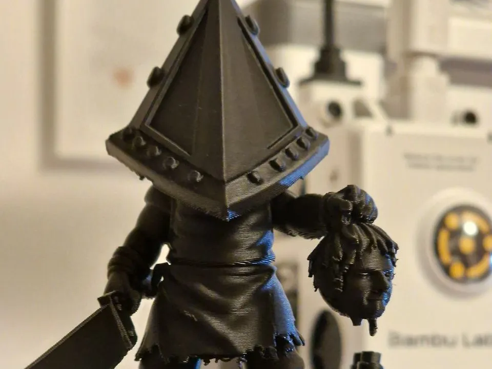Silent Hill-inspired Pyramid Head - Free 3D Print Model - MakerWorld