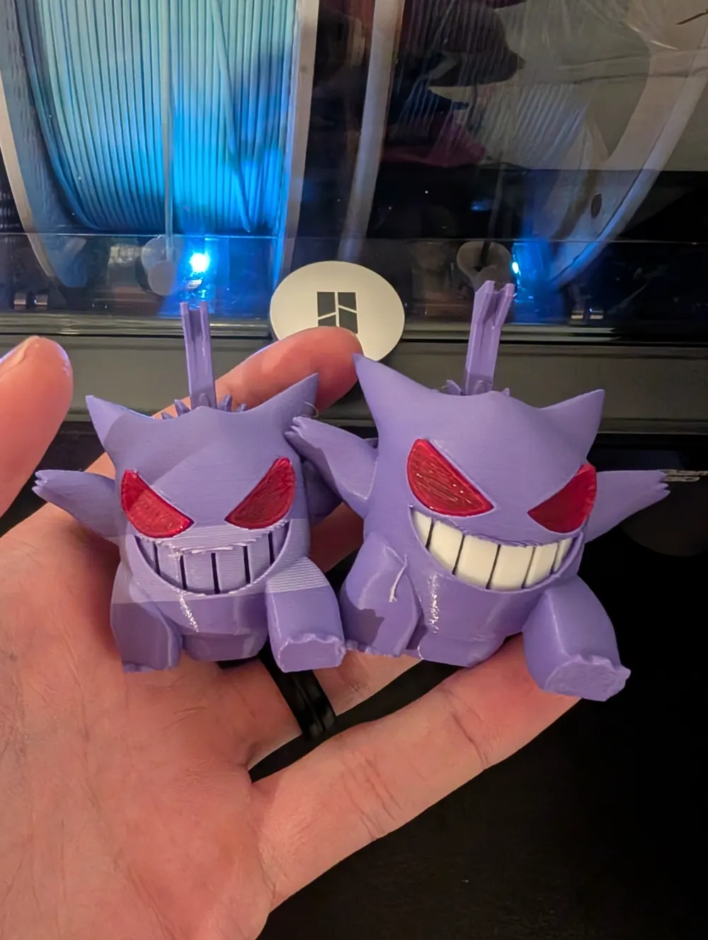 Gengar String Light Caps (10X) by Bruddz - MakerWorld