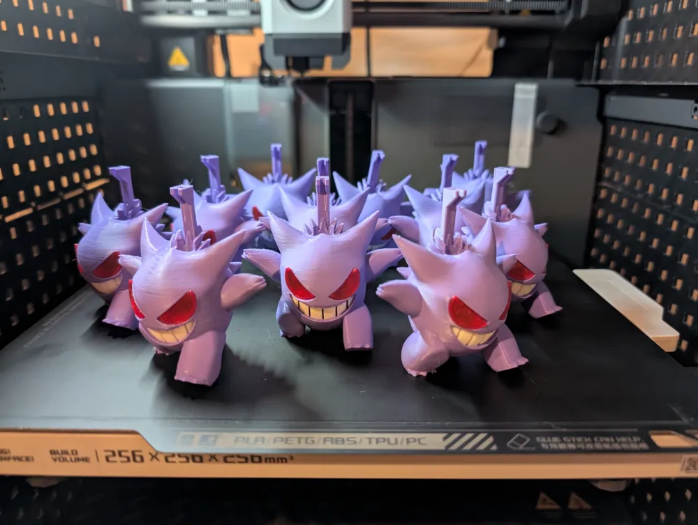 Gengar String Light Caps (10X) by Bruddz - MakerWorld