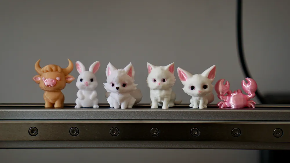 Adorable Miniature Arctic Fox (雪山飞狐) by Ultra_violetMakerWorld ...