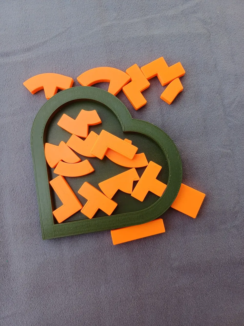 Heart Puzzle Remixed by 253Bigfoot - MakerWorld