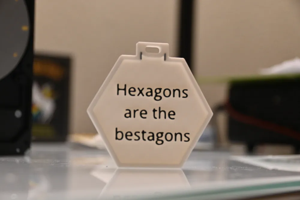 Hexagons are the bestagons by Meteor512 - MakerWorld