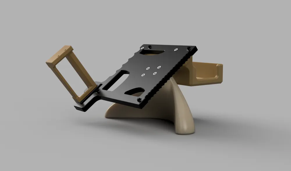 Aetheria ITX Open Frame PC Case - Free 3D Print Model - MakerWorld