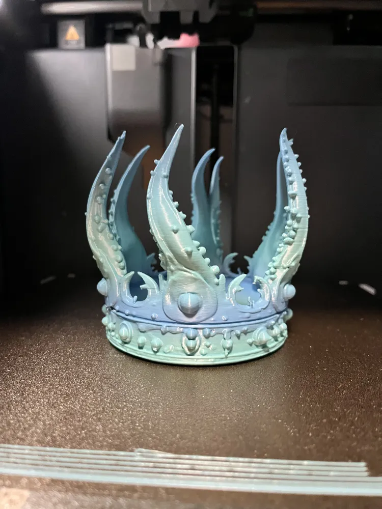 Cthulhu Crown - Free 3D Print Model - MakerWorld