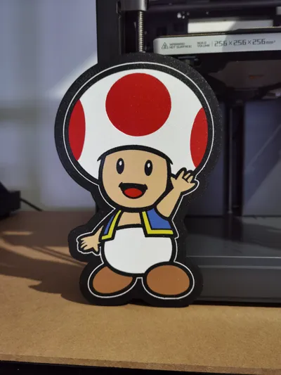 Super Mario Characters LED LAMP by Pip3D. - MakerWorld