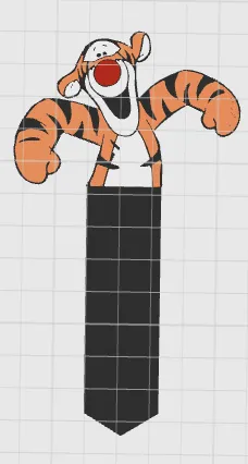 Tigger Bookmark by Colby’s Creations MakerWorld: Download Free 3D Models
