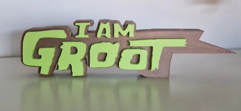 Groot Logo by Retro Stuff MakerWorld: Download Free 3D Models