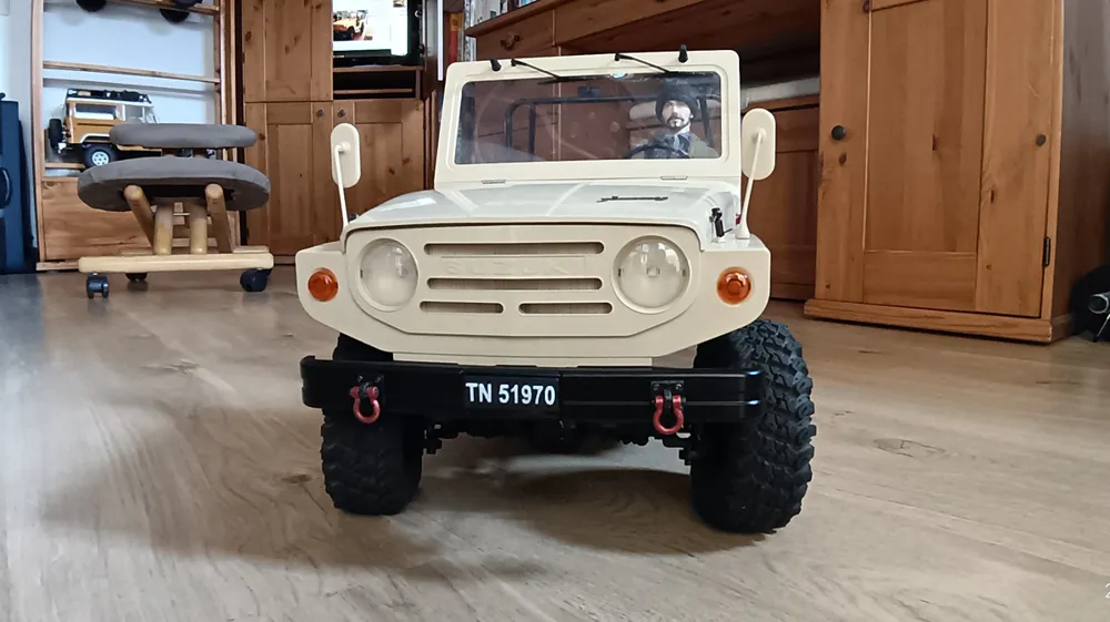 FMS SUZUKI JIMNY LJ10 TARGA - LICENSE PLATES - Free 3D Print Model ...