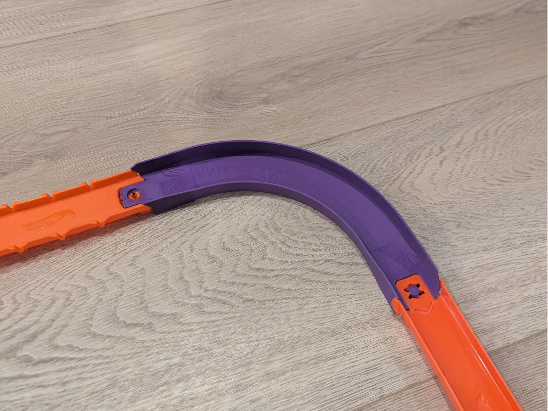 90˚ Turn - Hot Wheels Speed Snap - Free 3D Print Model - MakerWorld