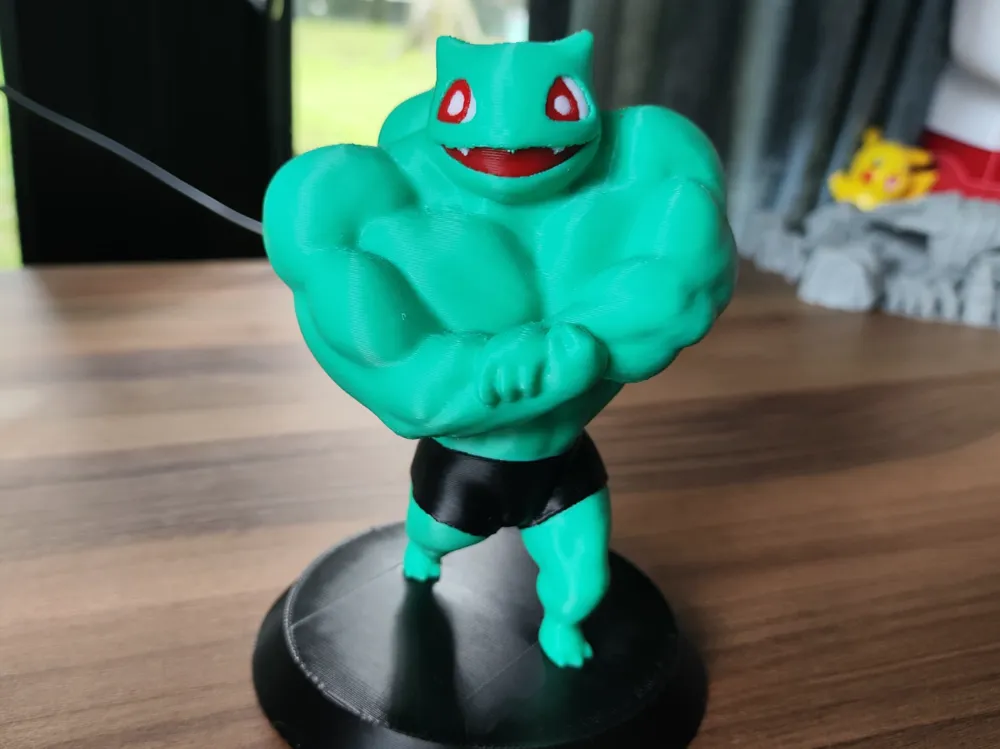 Ultra Swole Bulbasaur Remixed by Apizaizai - MakerWorld