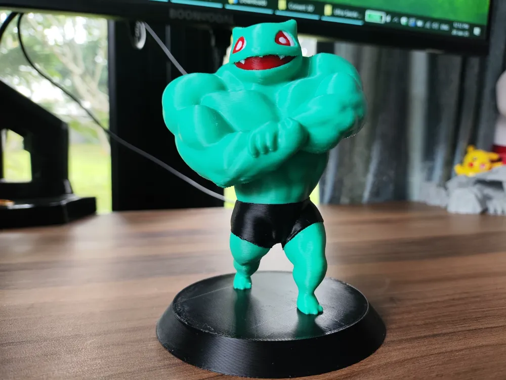 Ultra Swole Bulbasaur Remixed by Apizaizai - MakerWorld