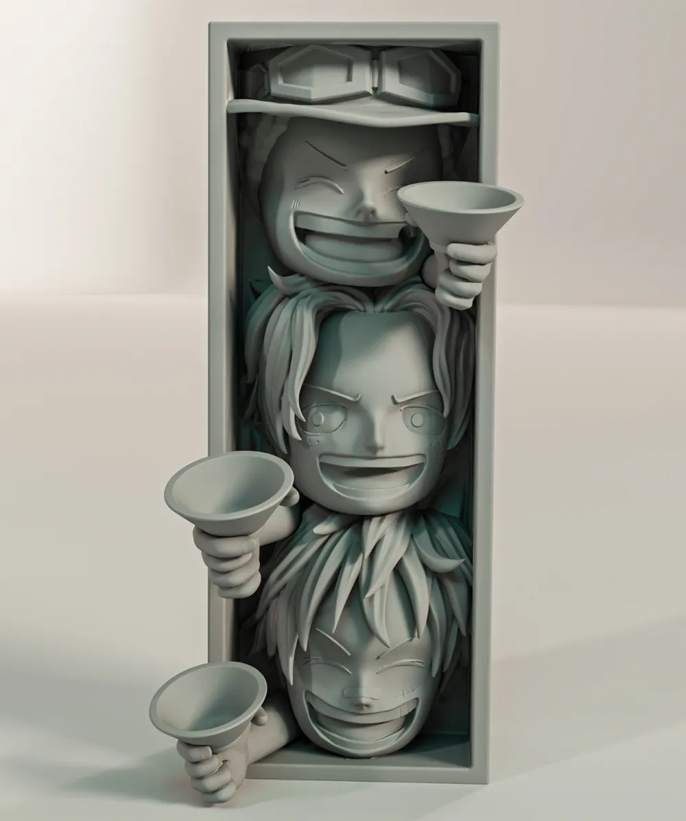 Onepiece Manga Nook e Wall Mount - Free 3D Print Model - MakerWorld