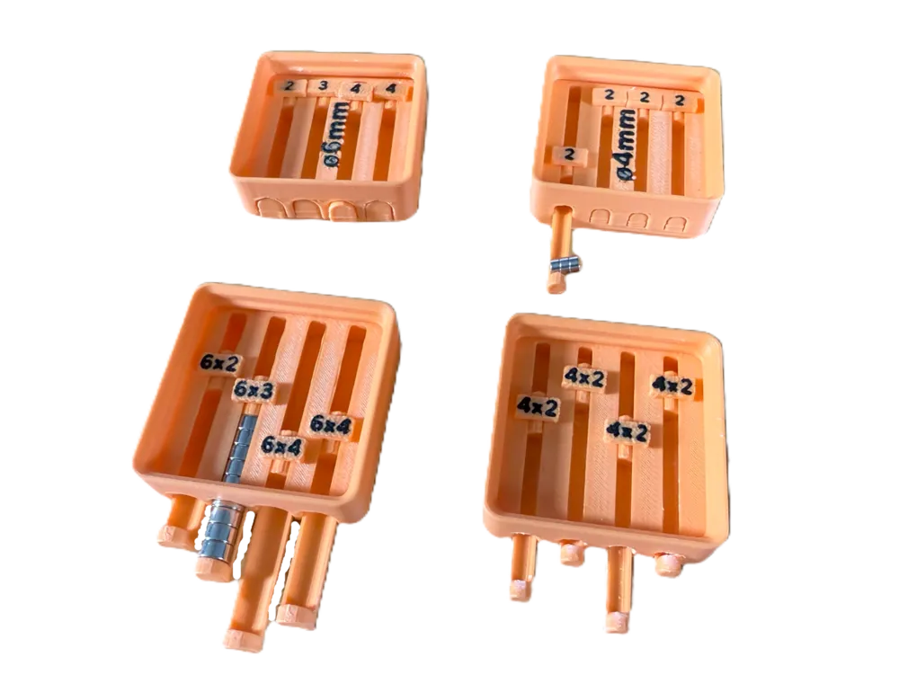 Gridfinity Magnet Storage for CyberBrick Organizer by A Teece ...