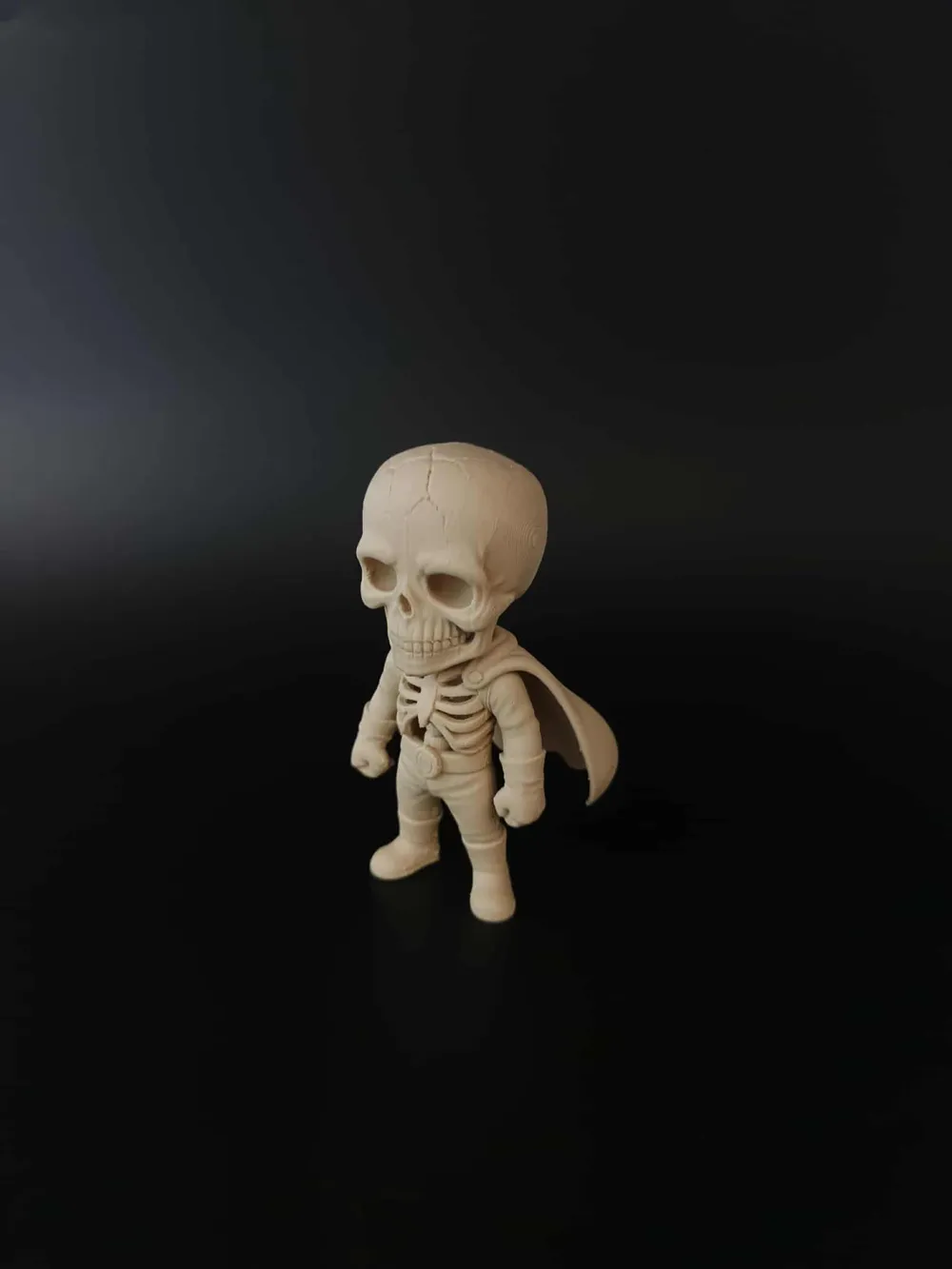 Skeleton Saitama One Punch Man - Anime - Chibi by drakeforge3d ...