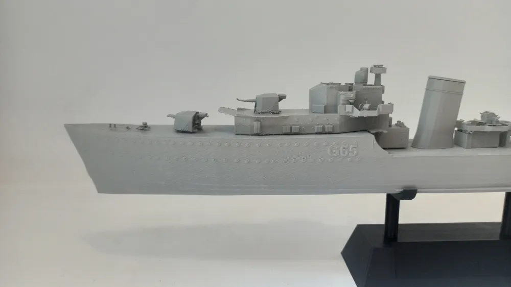 ORP Piorun (G65) – Polish WWII Destroyer – 1:200 by Tzio MakerWorld ...