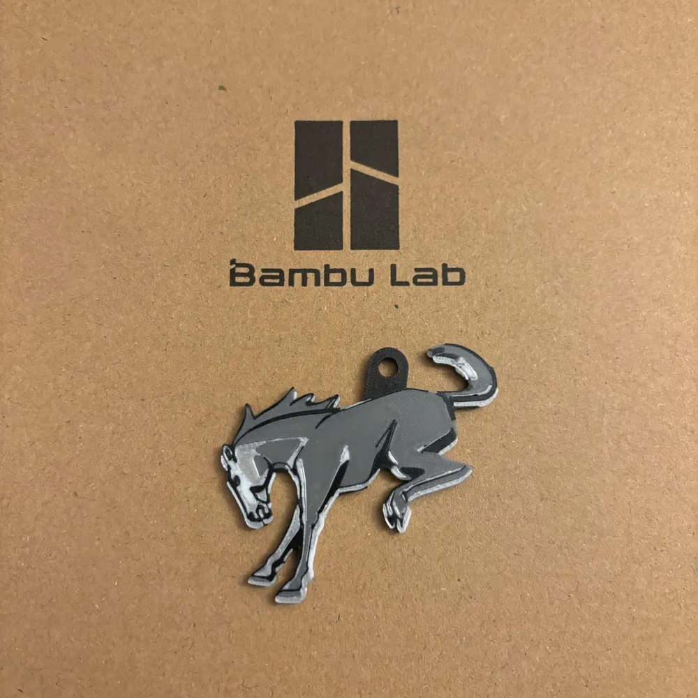 Ford Bronco Logo Key Tag by Man of Mystery Intl. - MakerWorld