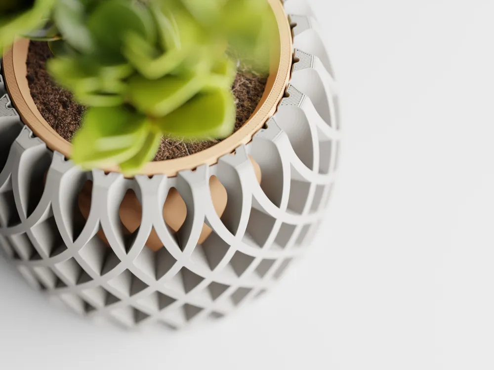 Interweave – Two parts. One statement. - Free 3D Print Model - MakerWorld