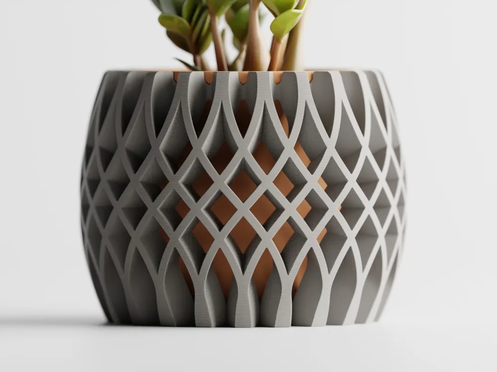 Interweave – Two parts. One statement. - Free 3D Print Model - MakerWorld
