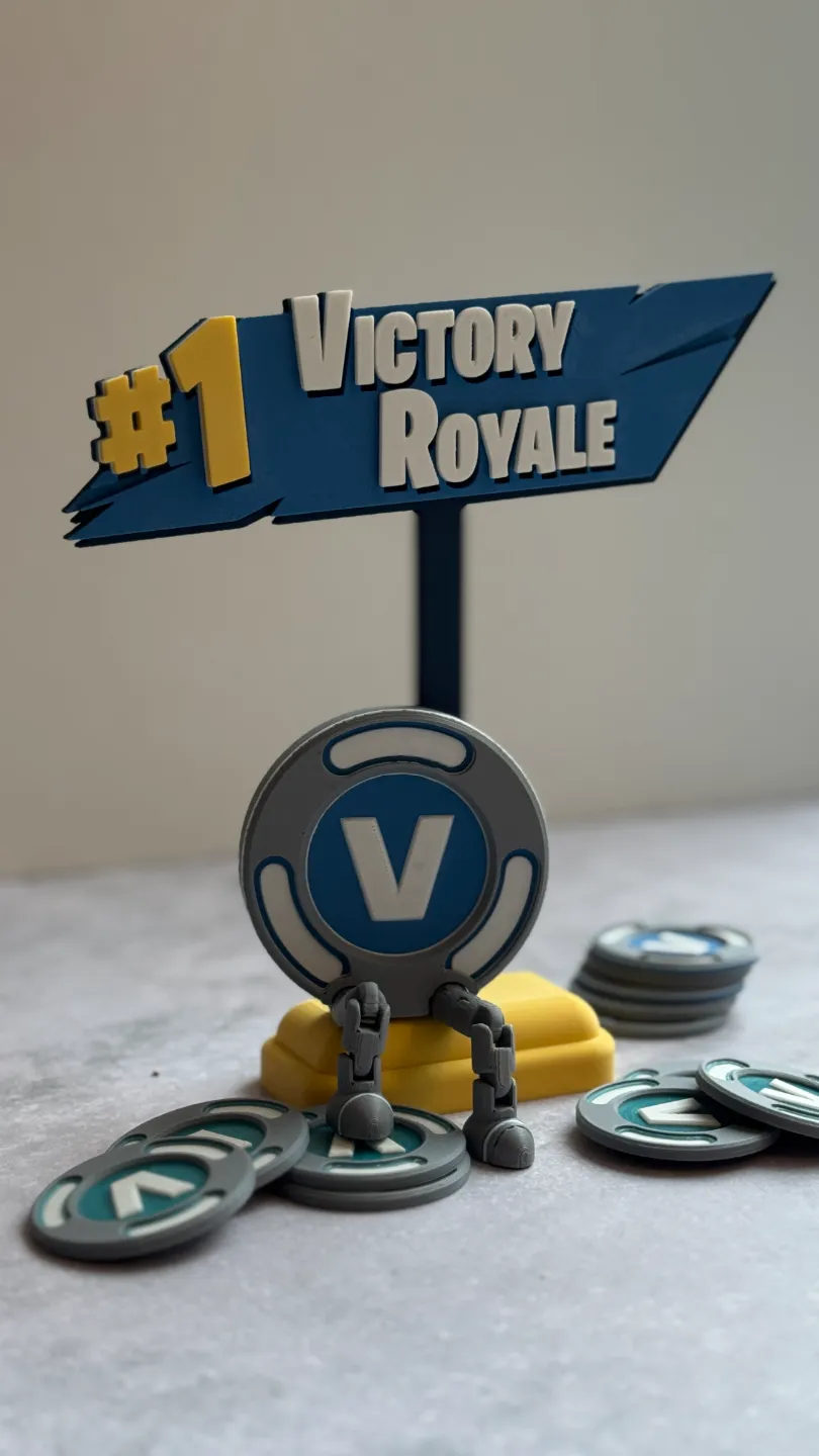 Fortnite V-Bucks Buddy – Loot IRL! by 3Dmudel.ee - MakerWorld