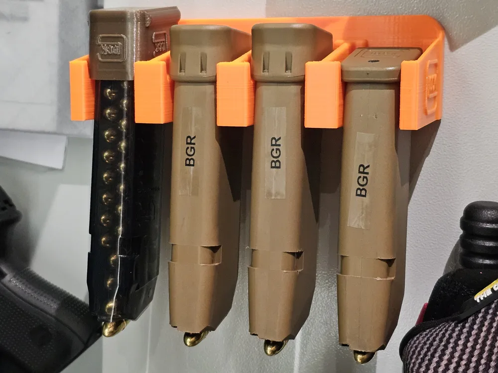 GLOCK magazine hanger holder - Free 3D Print Model - MakerWorld