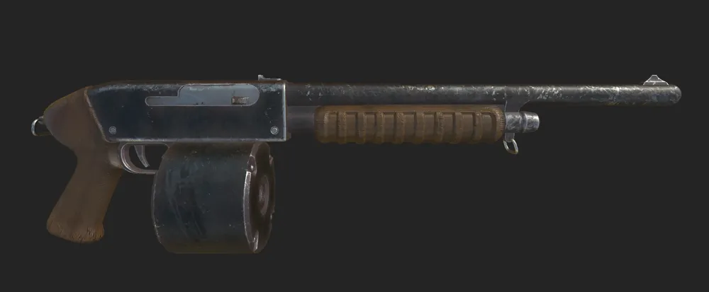 Riot Shotgun by Fallout New Vegas - Free 3D Print Model - MakerWorld