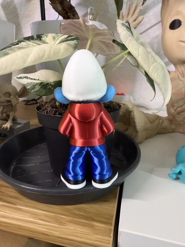 Urban Style Schlumpf - Urban Smurf - Free 3D Print Model - MakerWorld