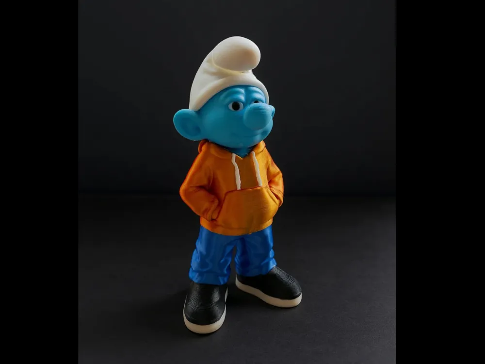 Urban Style Schlumpf - Urban Smurf - Free 3D Print Model - MakerWorld