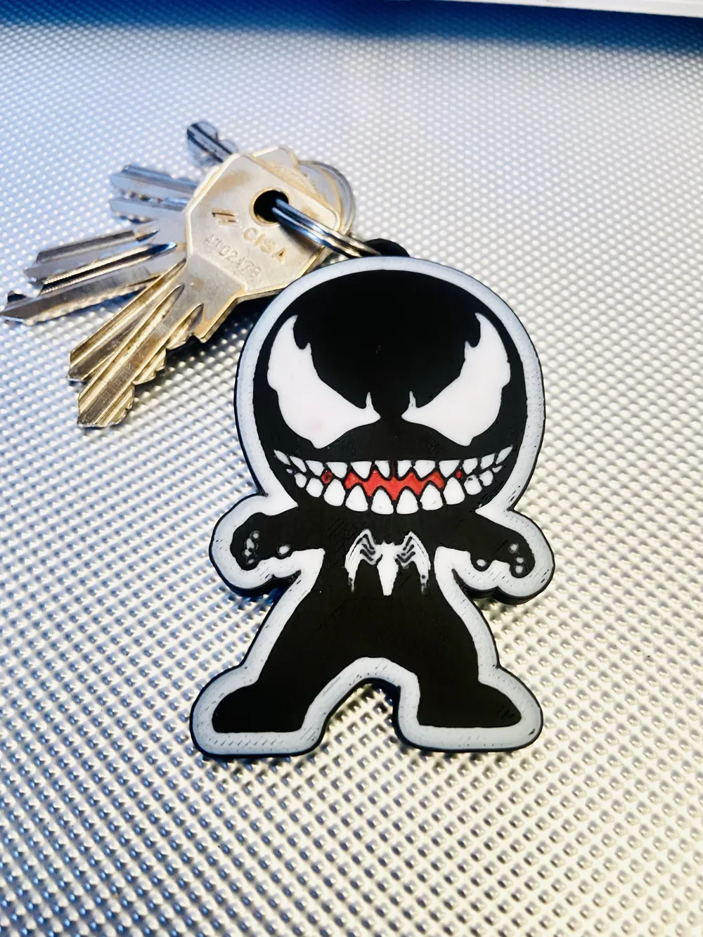 Venom Keychain by GAF 3D MakerWorld: Download Free 3D Models