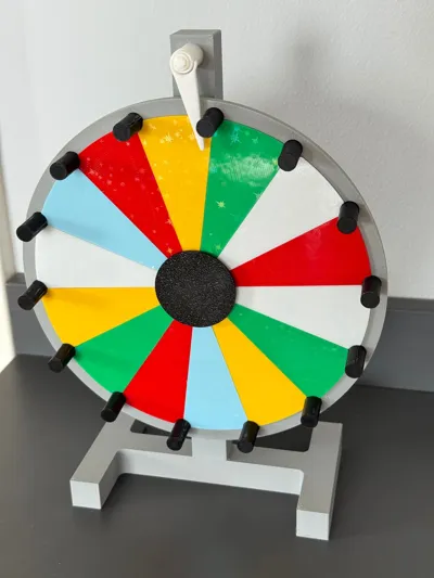 Mini ruleta de premios – Impresión 3D fácil para fiestas por ...