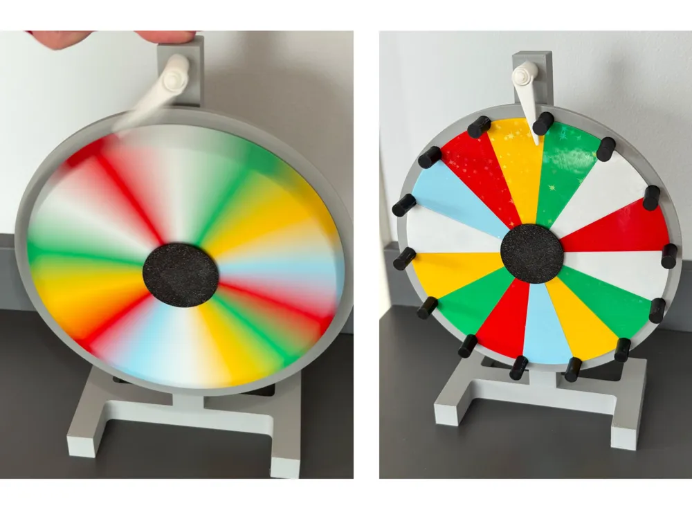 Mini ruleta de premios – Impresión 3D fácil para fiestas - Modelo de ...