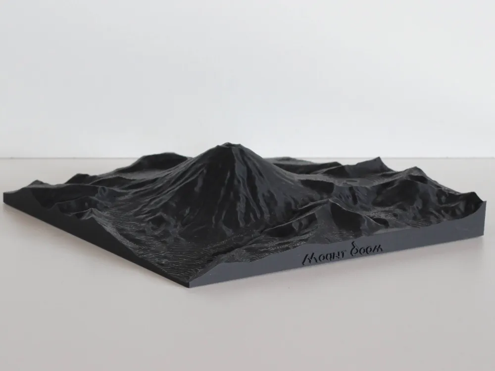 LOTR Terrain - Mount Doom (Mount Ngauruhoe) by squirrelly MakerWorld ...