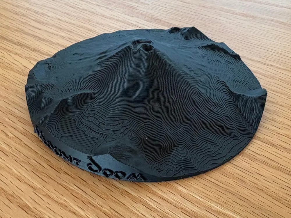 LOTR Terrain - Mount Doom (Mount Ngauruhoe) by squirrelly MakerWorld ...