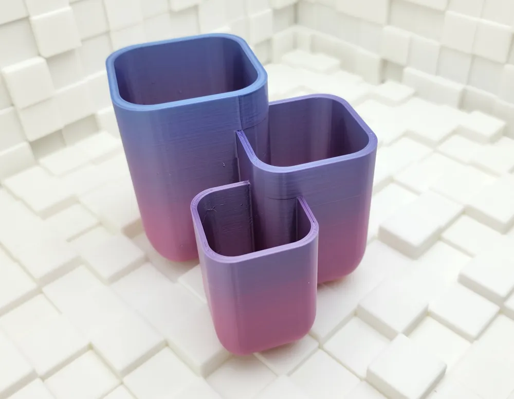 Overlapping Pen Cup by TripleGWorkshop - MakerWorld