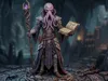 D&D Mind Flayer Arcanist - 50mm Illithid Boss - Free 3D Print Model ...