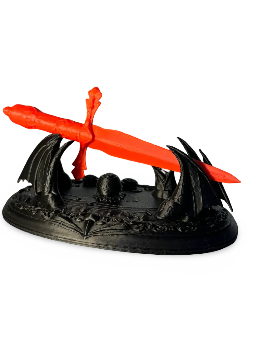 Powerless Dagger with a Gothic Stand - Free 3D Print Model - MakerWorld