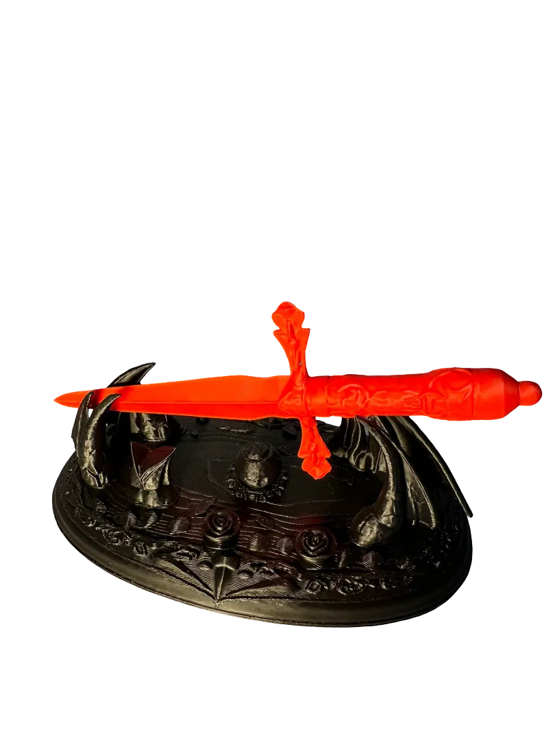 Powerless Dagger with a Gothic Stand - Free 3D Print Model - MakerWorld